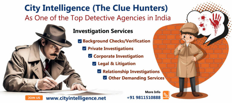 Top 10 Detective Agencies in India - City Intelligence - Most Trusted ...